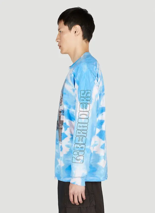 LIBERAIDERS Tie Dye Long Sleeve T-shirt