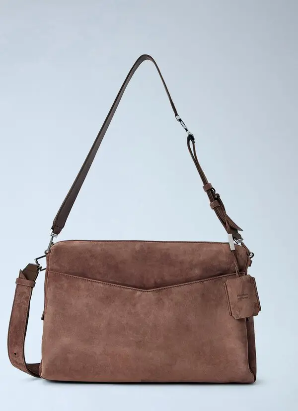 Max Mara Trapeze-shaped Shoulder Bag - Brown