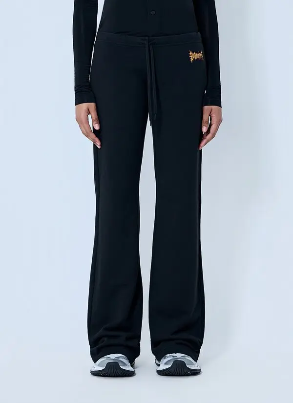 Balenciaga Low Waist Sweatpants - Black