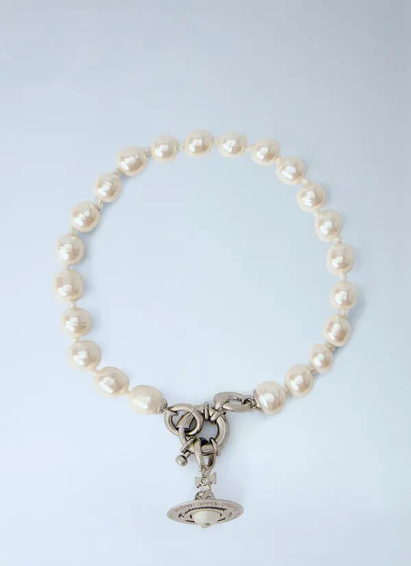 VIVIENNE WESTWOOD Aleksa Bracelet - Beige