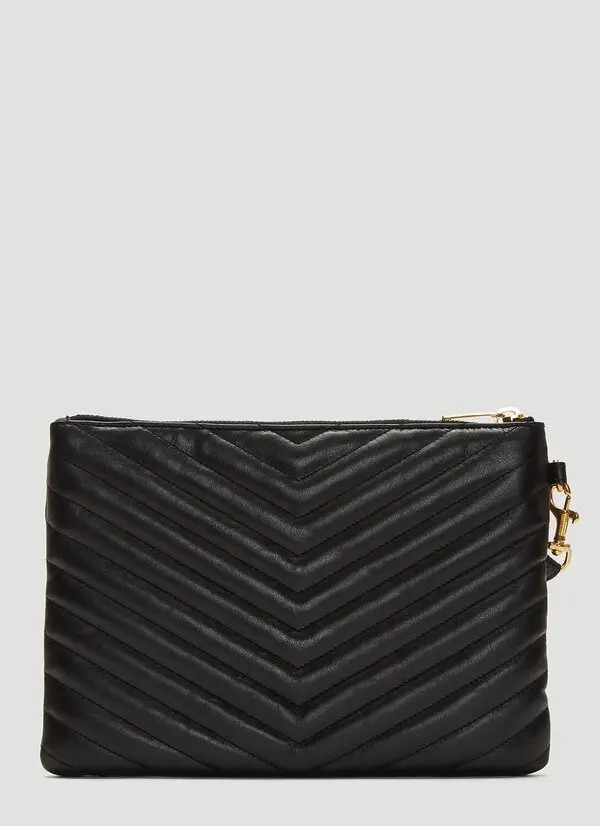 Saint Laurent Monogram Matelassé Pouch