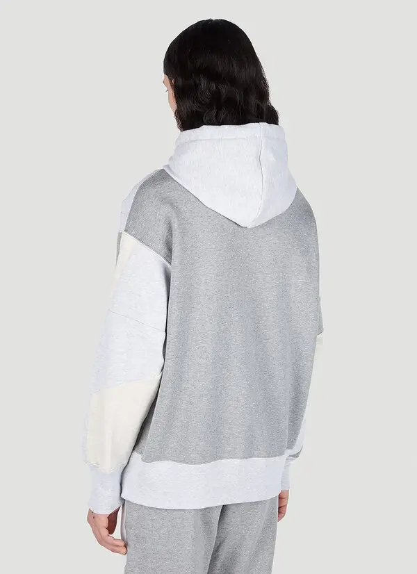 CHAMPION X ANREALAGE Contrast Panel Hooded Sweatshirt