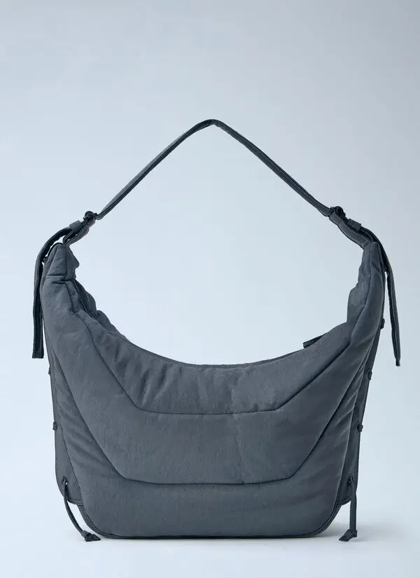 LEMAIRE Large Soft Game Bag - Grey