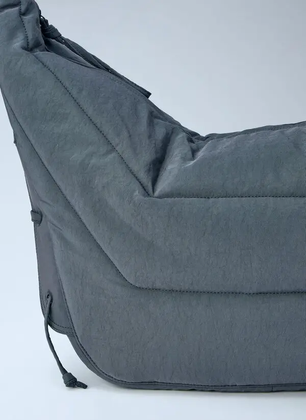 LEMAIRE Large Soft Game Bag - Grey