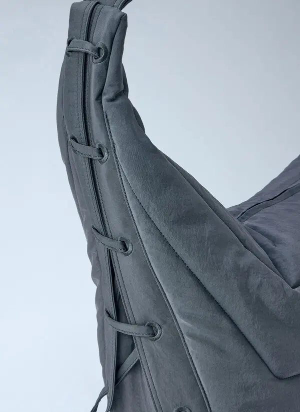 LEMAIRE Large Soft Game Bag - Grey