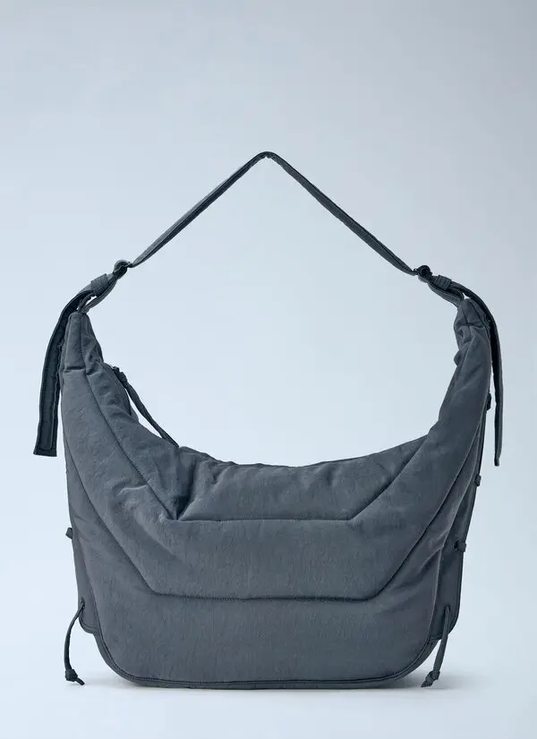 LEMAIRE Large Soft Game Bag - Grey