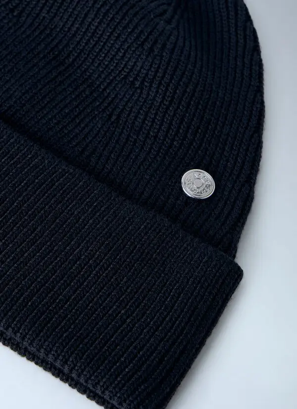 Acne Studios Wool Beanie With Rivet