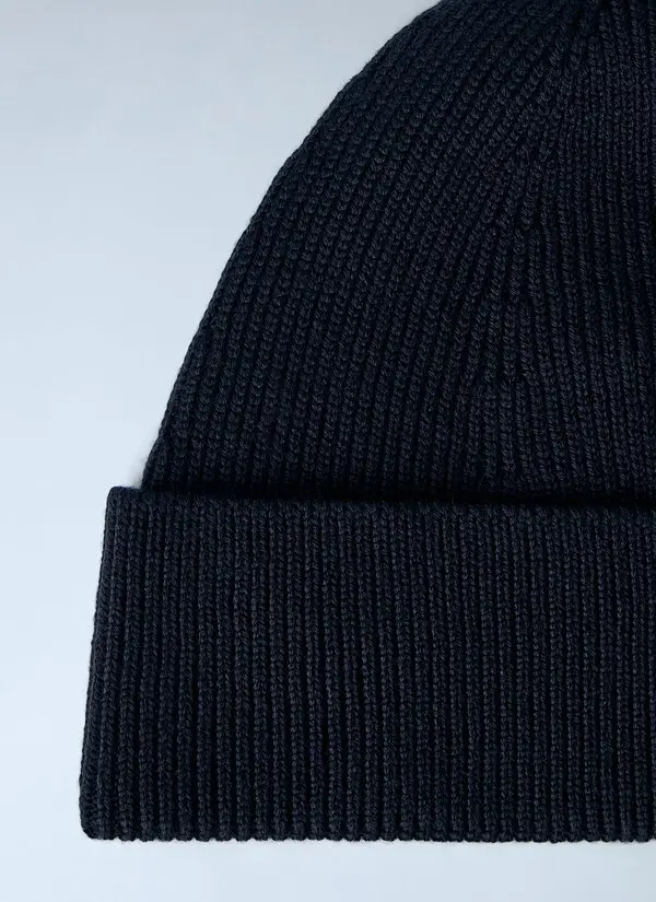 Acne Studios Wool Beanie With Rivet