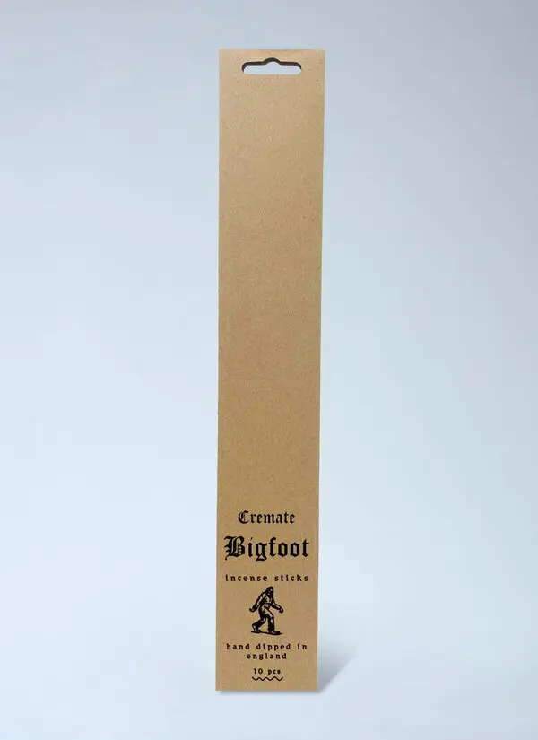 CREMATE Bigfoot Incense Sticks - Black