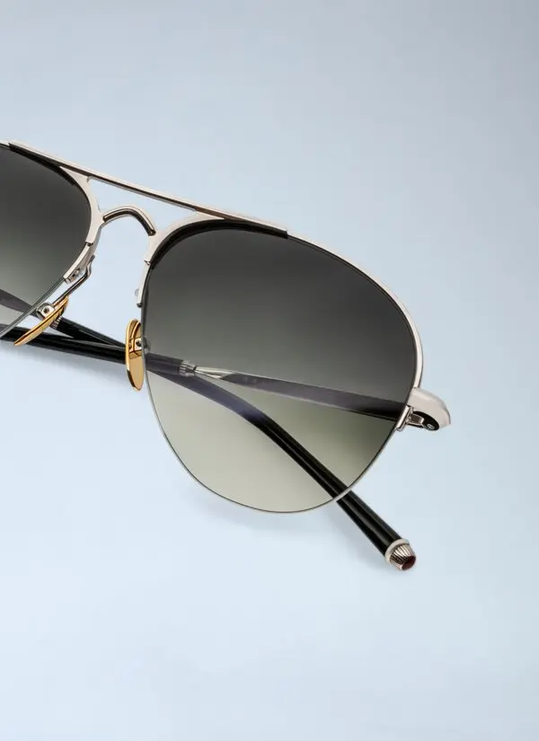 JACQUES MARIE MAGE Amelia Aviator Sunglasses