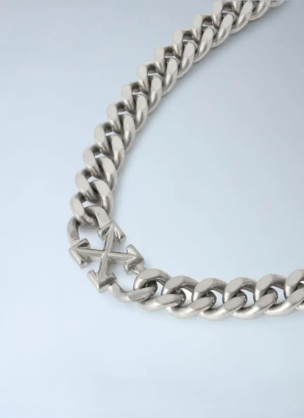 Off-White Arrow Chain Necklace