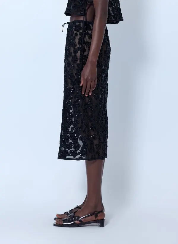 Cecilie Bahnsen Cbbria Midi Skirt
