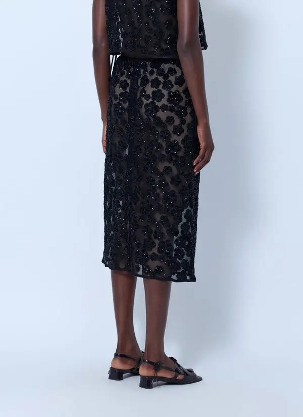 Cecilie Bahnsen Cbbria Midi Skirt