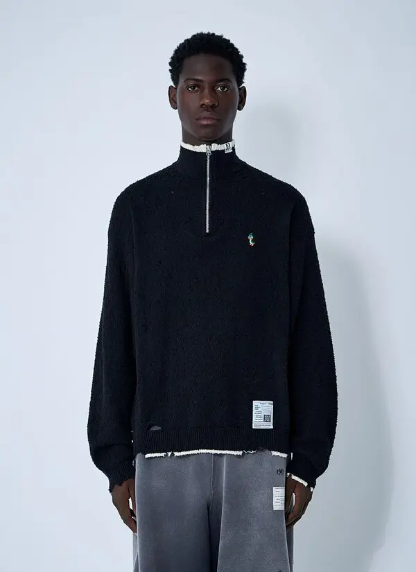 Mihara Yasuhiro Distressed Sweater
