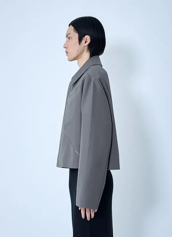 Rick Owens Heizer Mac Jacket - Grey