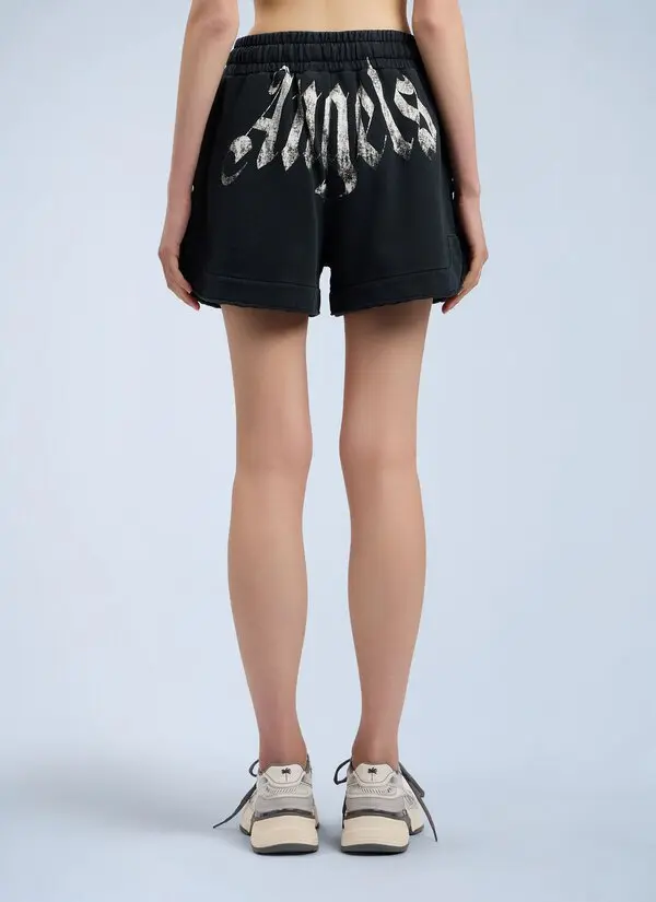 Palm Angels Big Waist Logo Sweatshorts