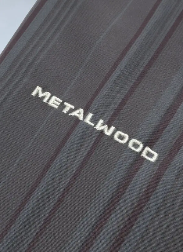 METALWOOD STUDIOS Logo Motif V-neck Sweatshirt
