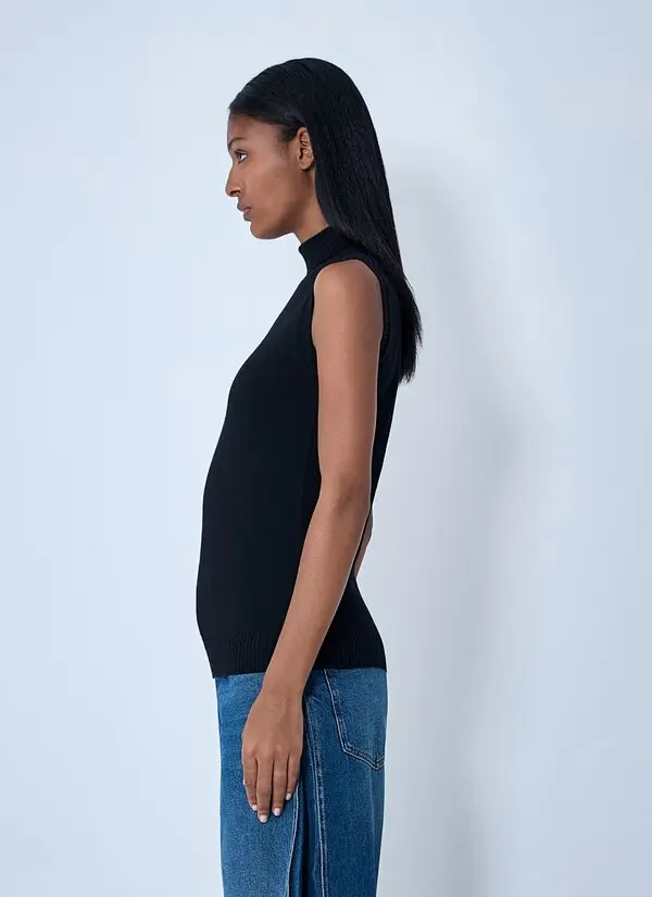 Sportmax Wool Turtleneck Top
