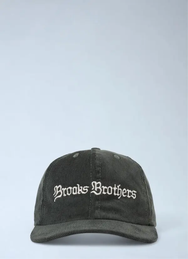 Brooks Brothers Logo Motif Baseball Cap - Grey