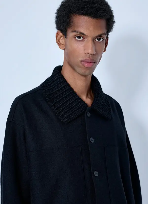 Yohji Yamamoto Rib Detail Blouson