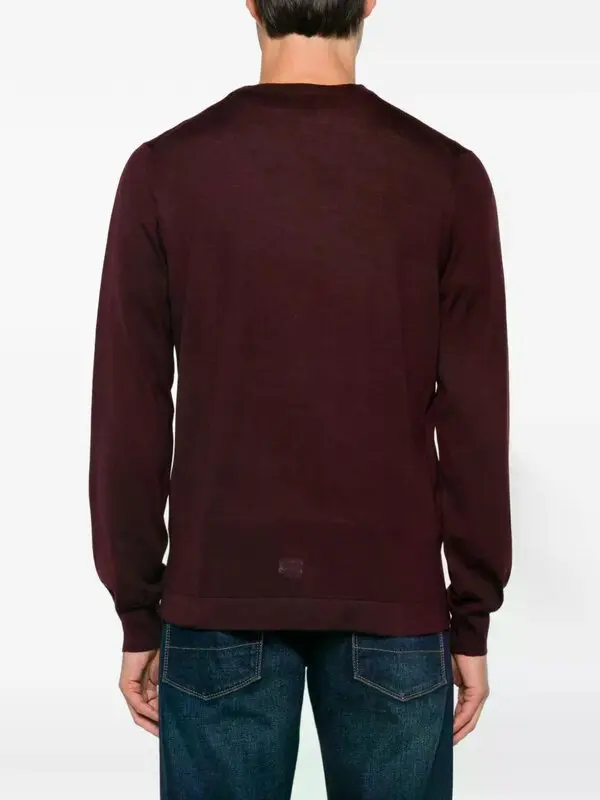GRAN SASSO Crew-neck Wool Sweater
