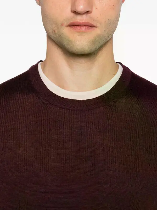 GRAN SASSO Crew-neck Wool Sweater