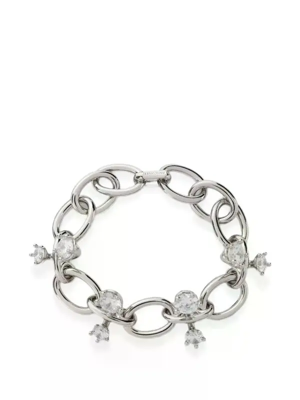 PANCONESI Constellation Zirconia-embellished Chain Bracelet - Silver