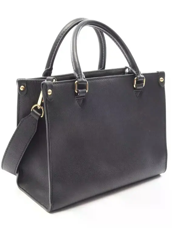 LOUIS VUITTON 2021-2026 Calfskin Lock And Go Tote Satchel