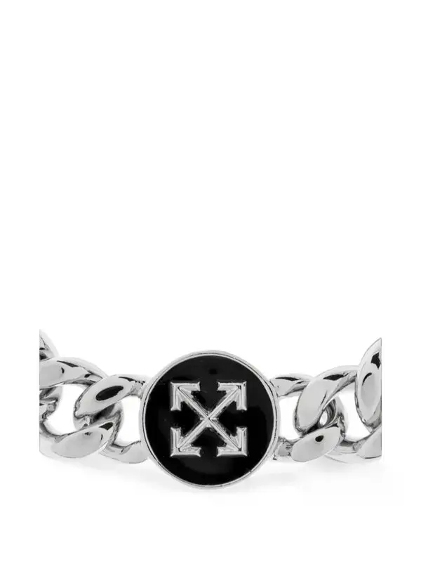 Off-White Arrows Curb-chain Bracelet