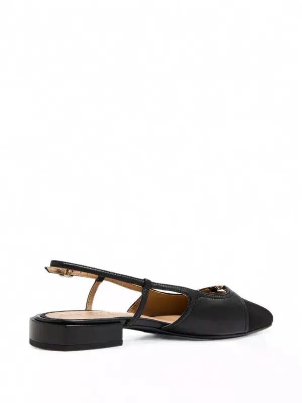 Sam Edelman Kara 2 Logo-plaque Slingback Pumps