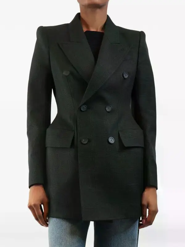 Balenciaga Double-breasted Blazer - Grey