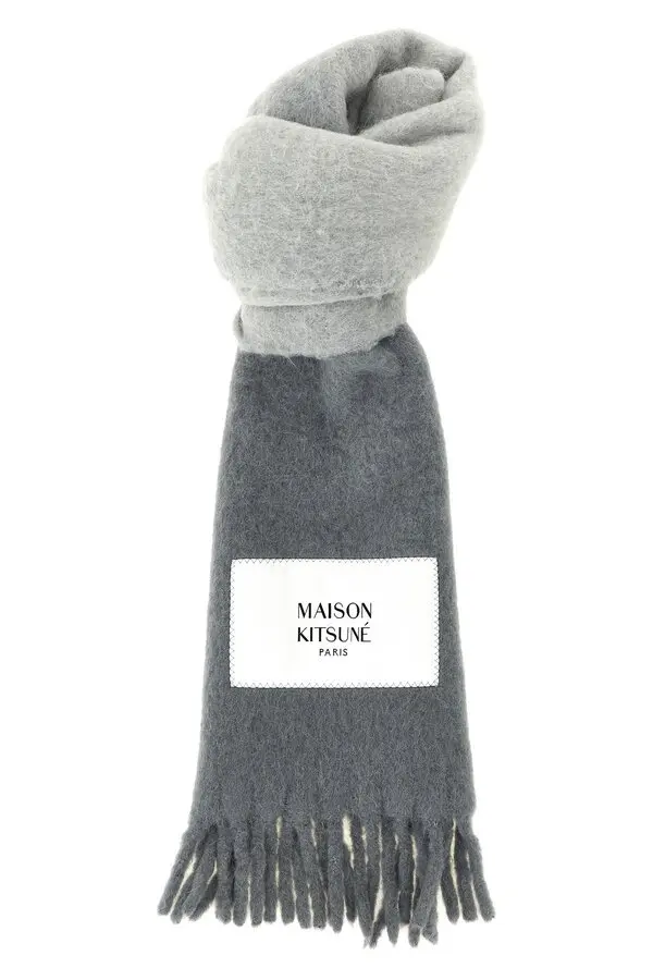 Maison Kitsuné Gradient' Scarf - Gray