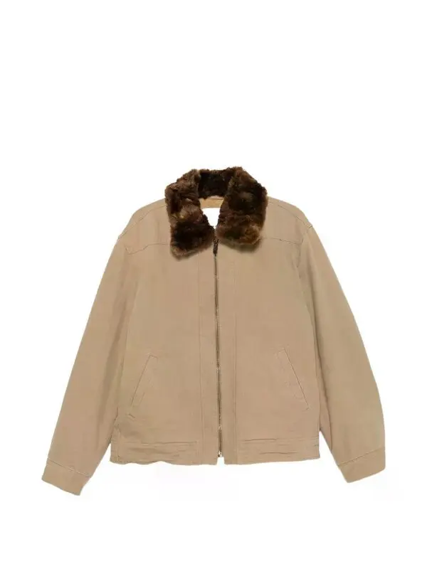 MARANT Amaric-gb Wool-collar Canvas Jacket