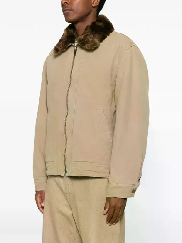 MARANT Amaric-gb Wool-collar Canvas Jacket