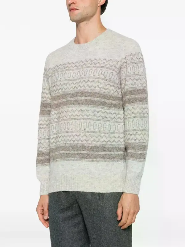 Brunello Cucinelli Fair Isle Intarsia Sweater