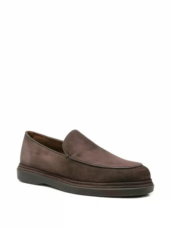 Fratelli Rossetti Suede Slip-on Loafers