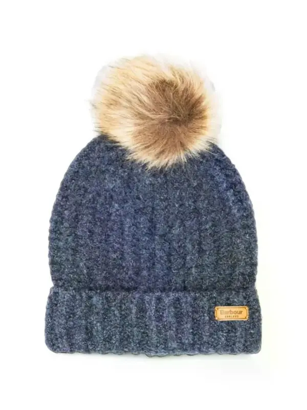 Barbour Tartan Check Beanie Hat And Scarf Set