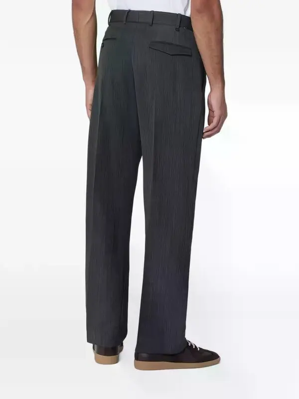 PT TORINO Striped Wool Trousers