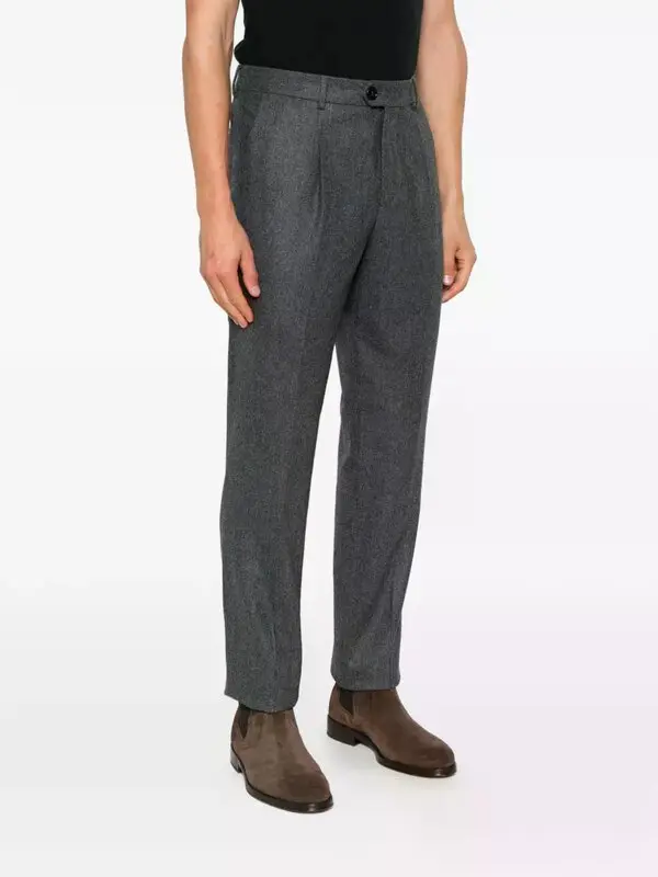 Brunello Cucinelli Pleated Wool Trousers