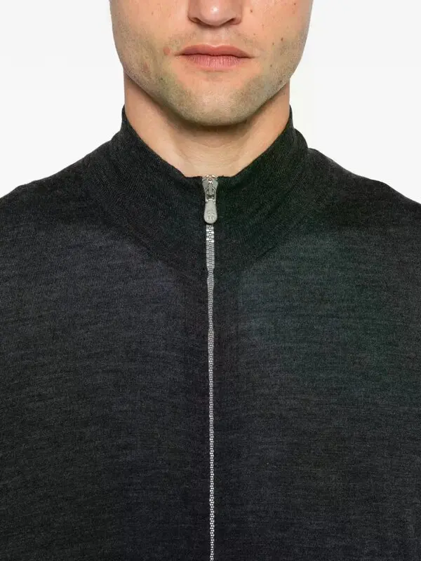 Brunello Cucinelli Zip-up High-neck Cardigan