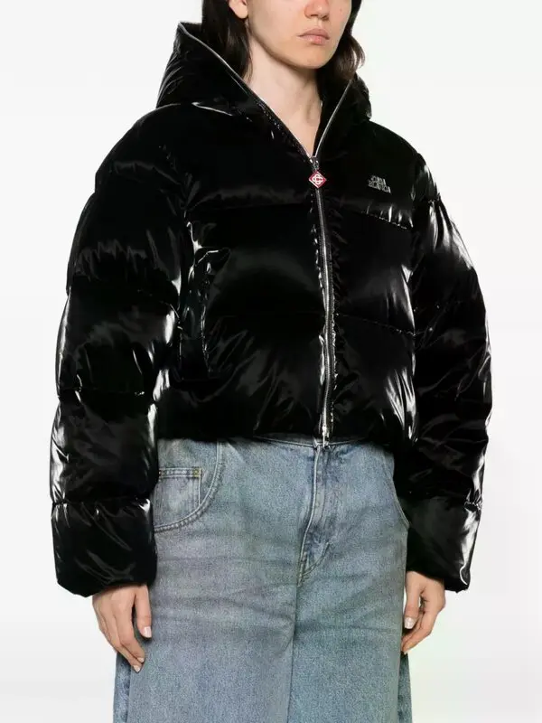 Casablanca Quilted Hooded Jacket
