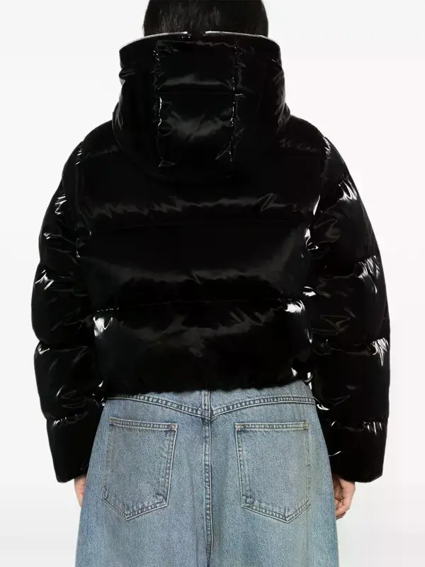 Casablanca Quilted Hooded Jacket