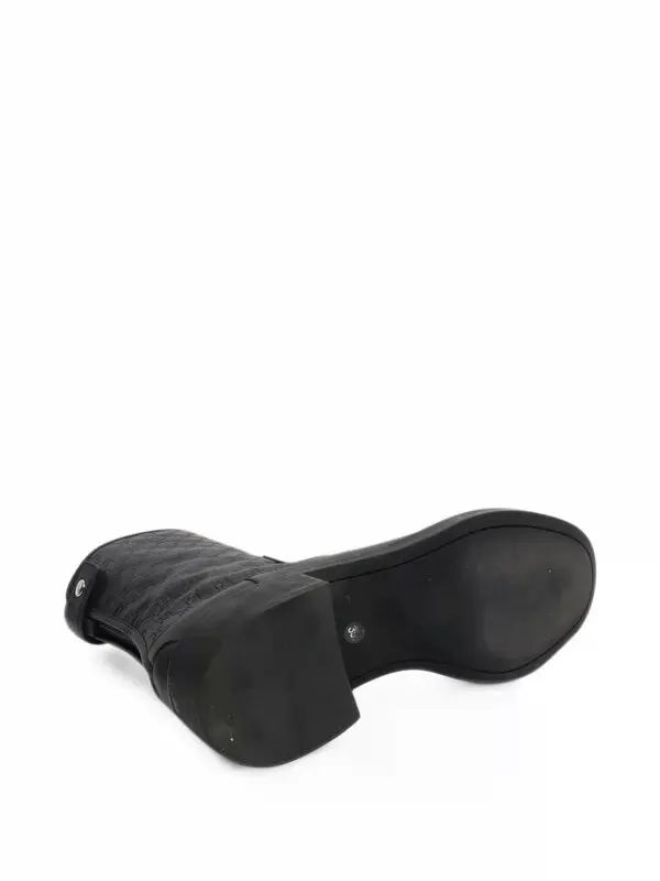 Gucci Guccissima Leather Ankle Boots