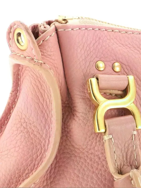 Chloé Marcie Satchel Leather Baby Crossbody Bag
