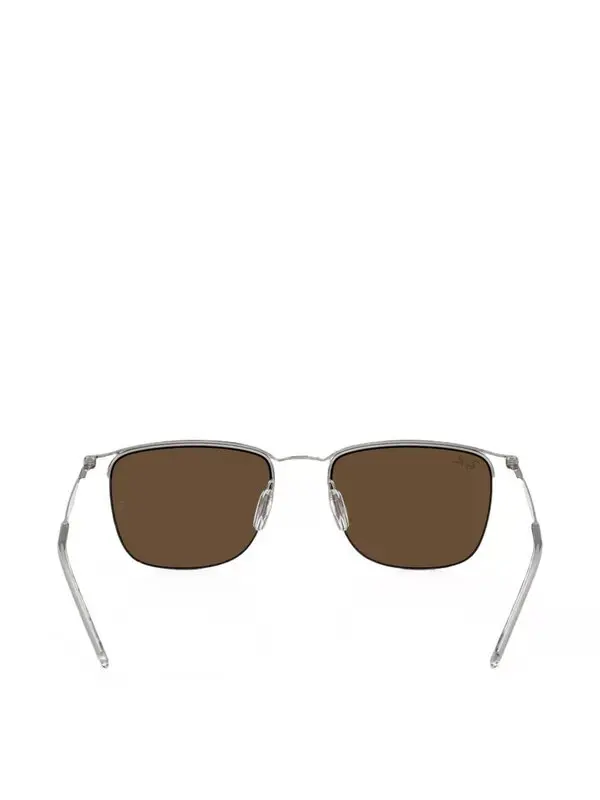 Ray-ban Semi-rim Square-frame Sunglasses
