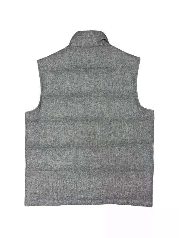 Eleventy Quilted Wool Vest