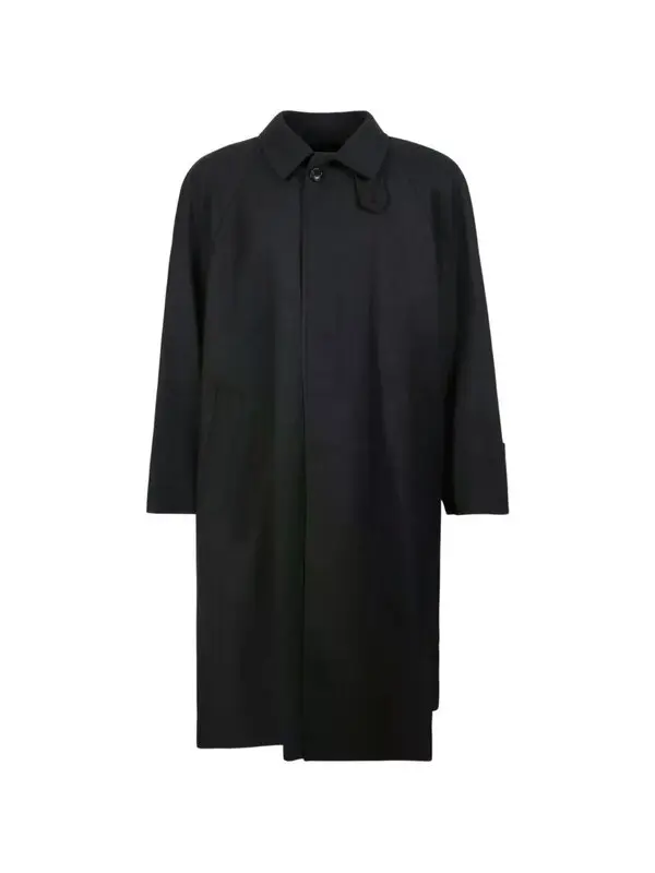 DUNST Mac Single-breasted Wool Coat - Grey
