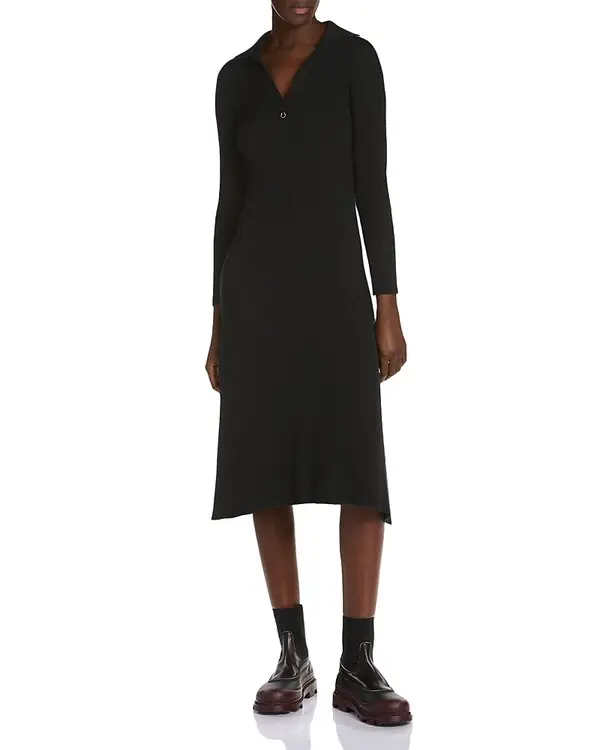 Moncler Ribbed Sweater Dress