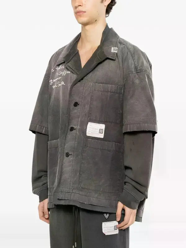 Mihara Yasuhiro Pullover Layered Shirt