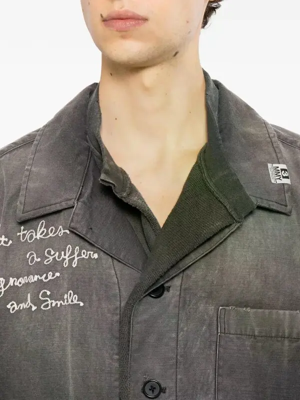 Mihara Yasuhiro Pullover Layered Shirt